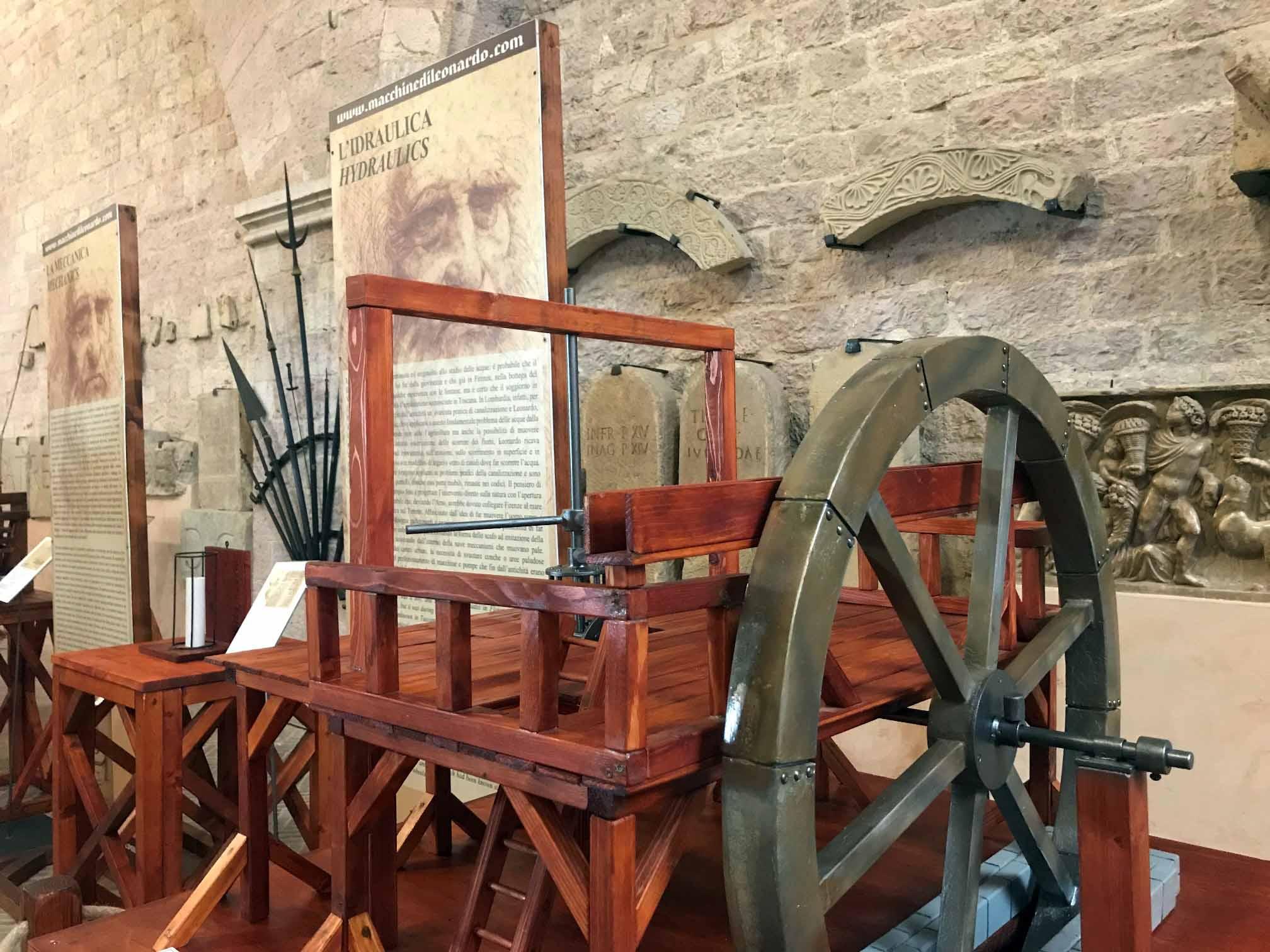 Le macchine di Leonardo - Conquiste del Lavoro